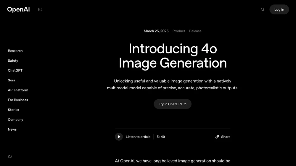 4o Image Generation | Next AI Tool