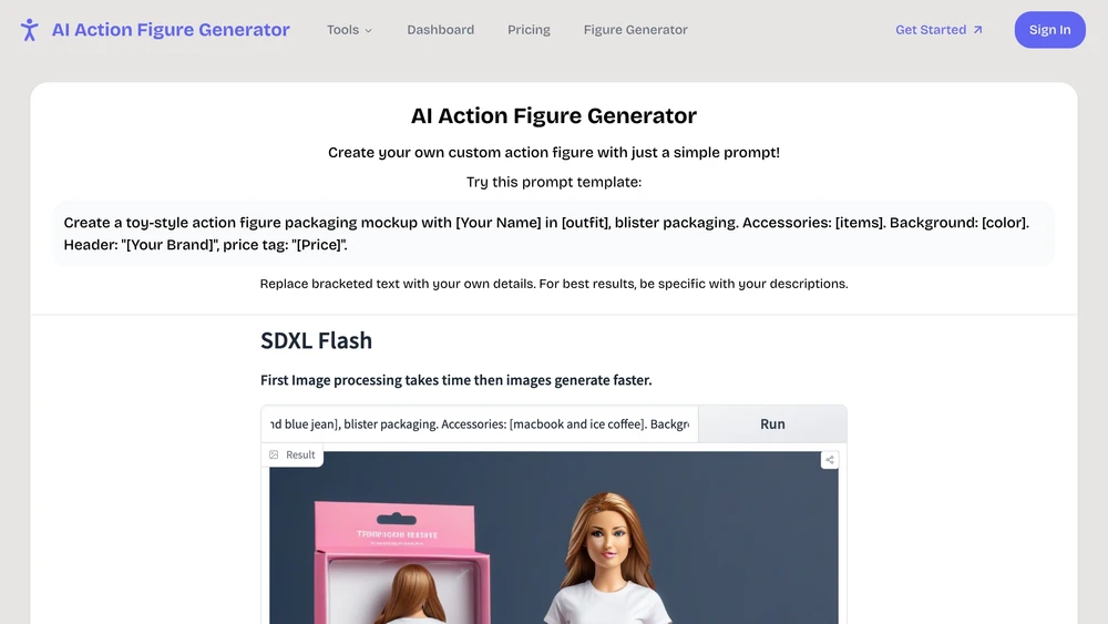 AI Action Figure Generator | Next AI Tool