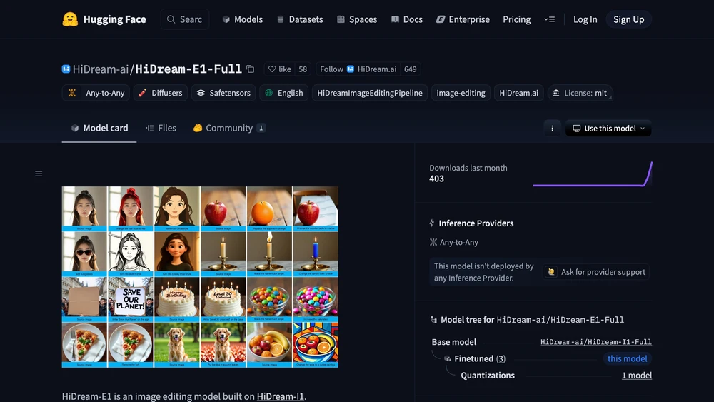 HiDream-E1 | Next AI Tool
