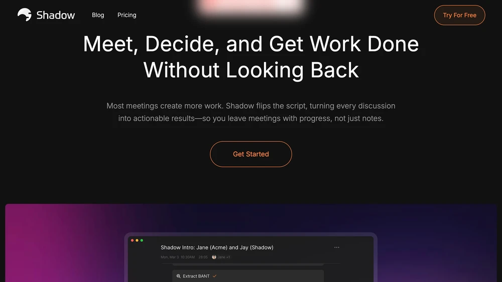 Shadow | Next AI Tool